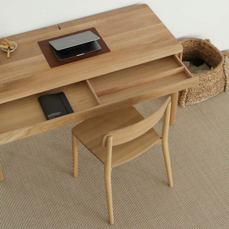 Tolle Desk | Wooden Desk with Drawer for Home Office - Totem Road