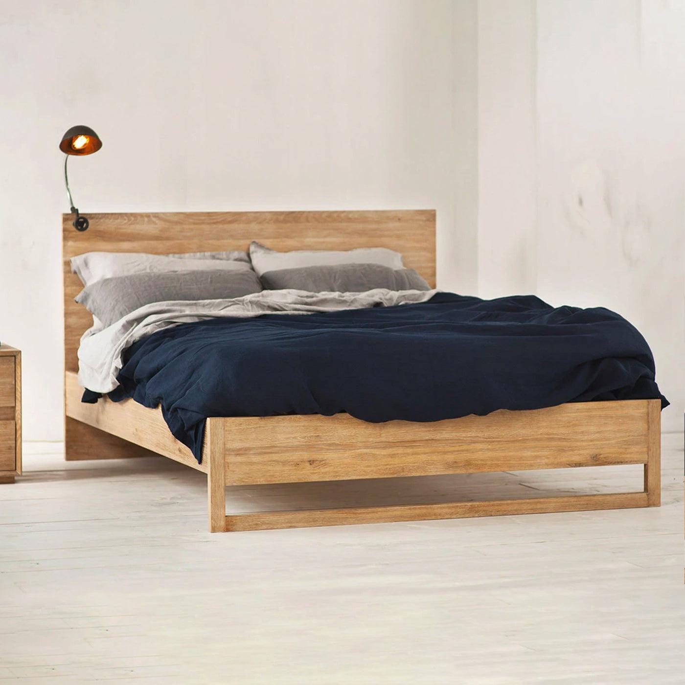 ARIA - Sustainable Oak Bed Frame only at Totem Road